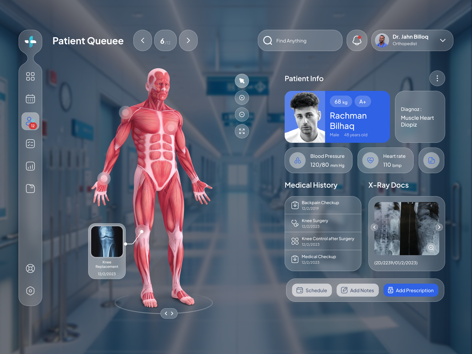 Medikals - iPad Medical Dashboard App for Doctor by Septiandika Pratama ...
