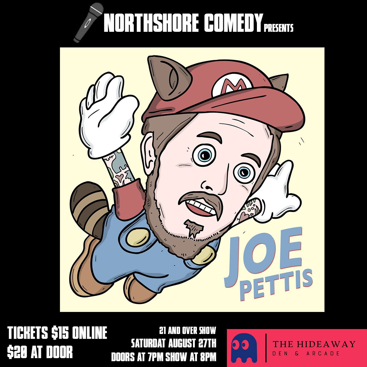 Joe Pettis Flyer by Darrell Rollo on Dribbble