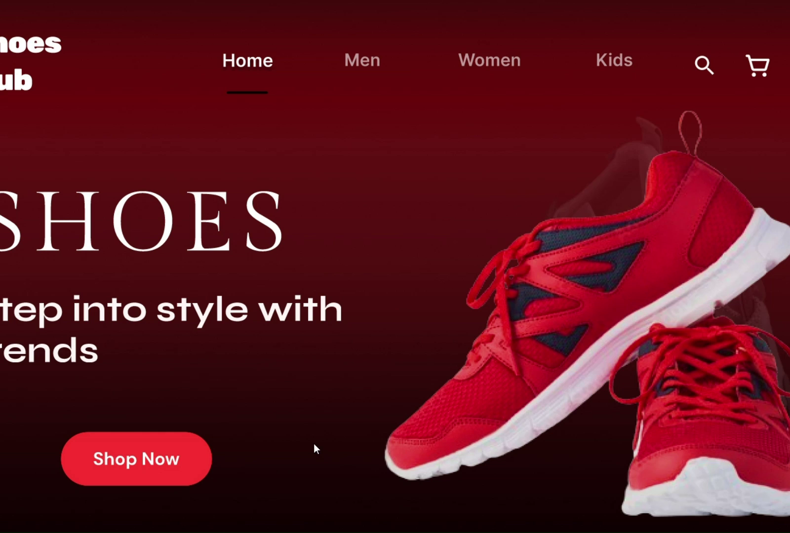 Shoes Hub by AMAL SATHEESH on Dribbble