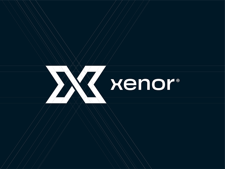Xenor Logo Design | Software Company Logo Design | Logo by Tejas Tawrej ...