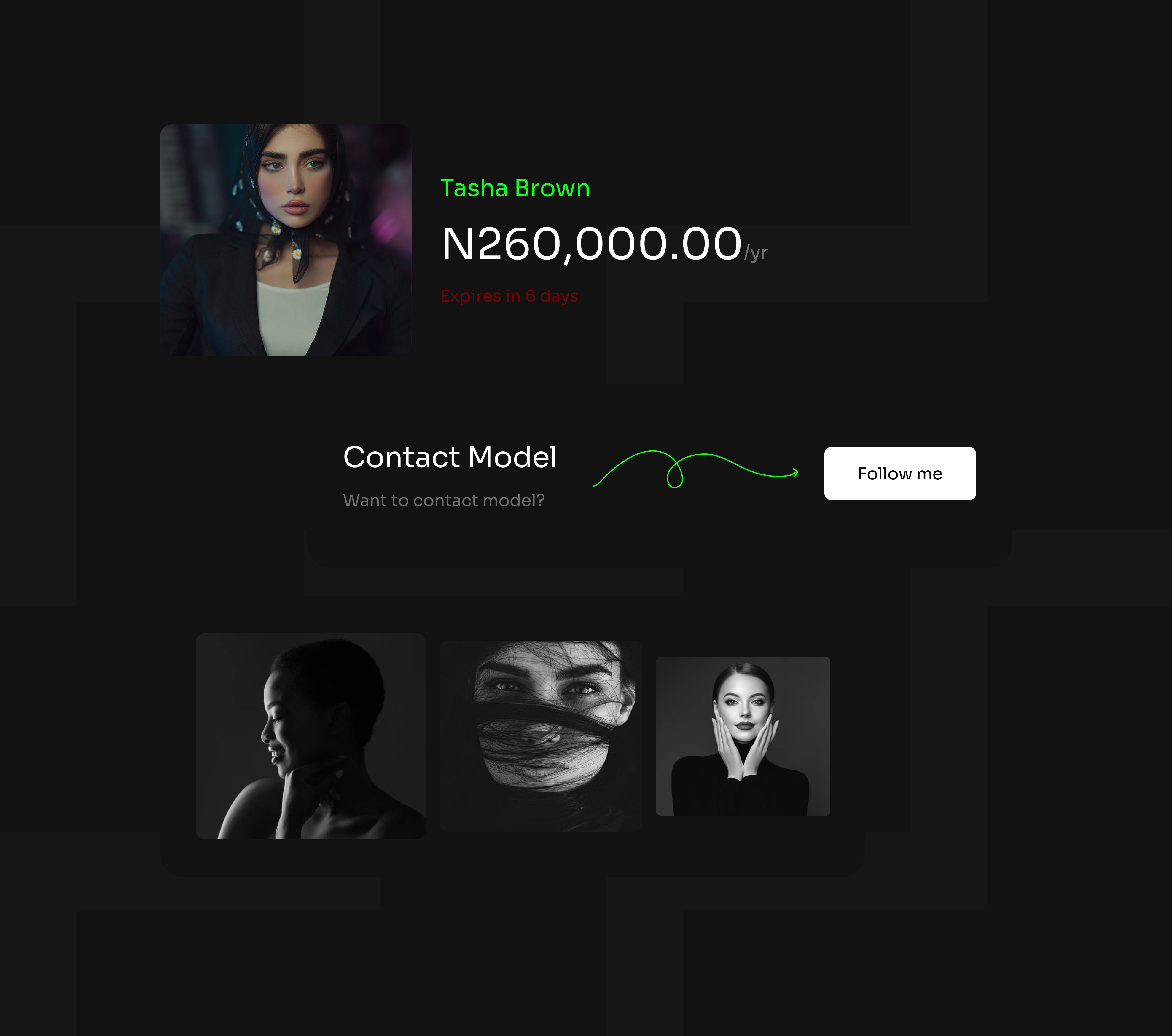 Modelar - Website components by Kems Designs on Dribbble