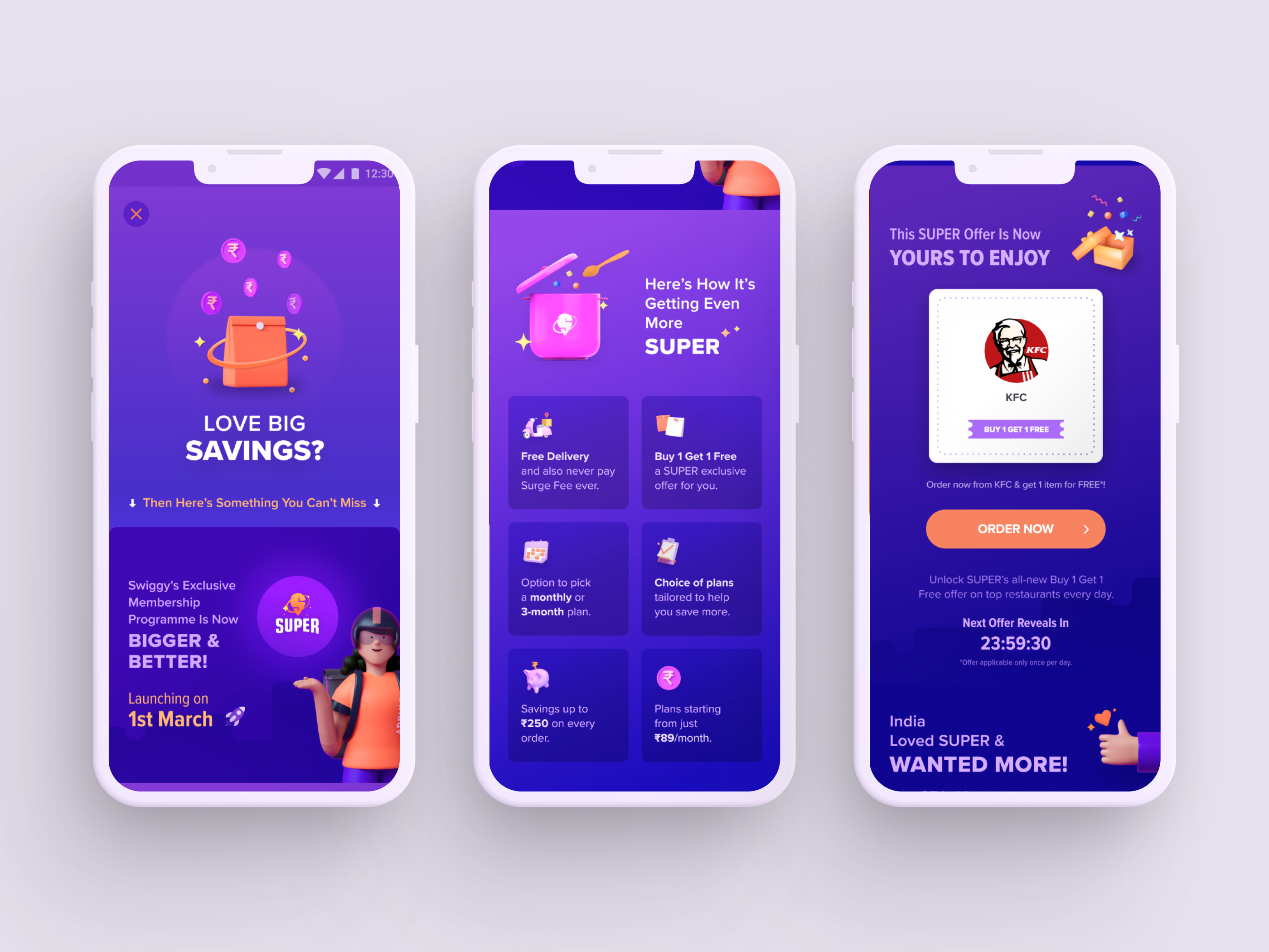 Swiggy Super v2 by Sudip Das on Dribbble