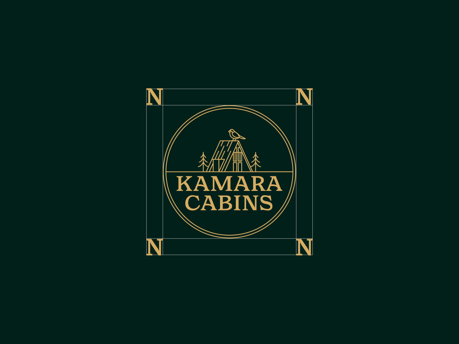 🏡Kamara Cabins by Whales Branding on Dribbble