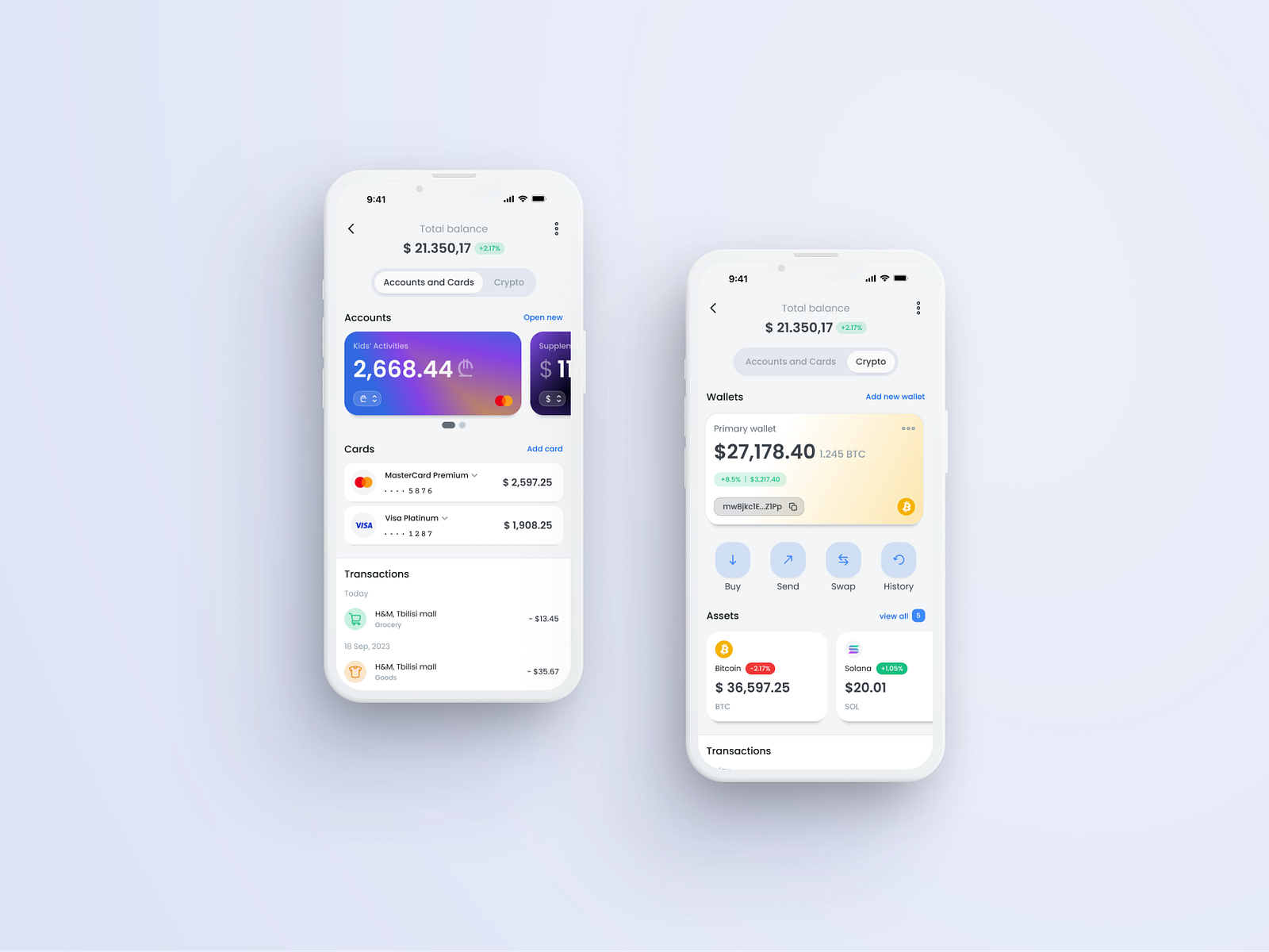 Online Bank Mobile App Ui By Giorgi Labadze On Dribbble