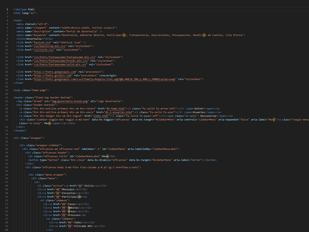 Code: HTML & CSS by David Artista on Dribbble