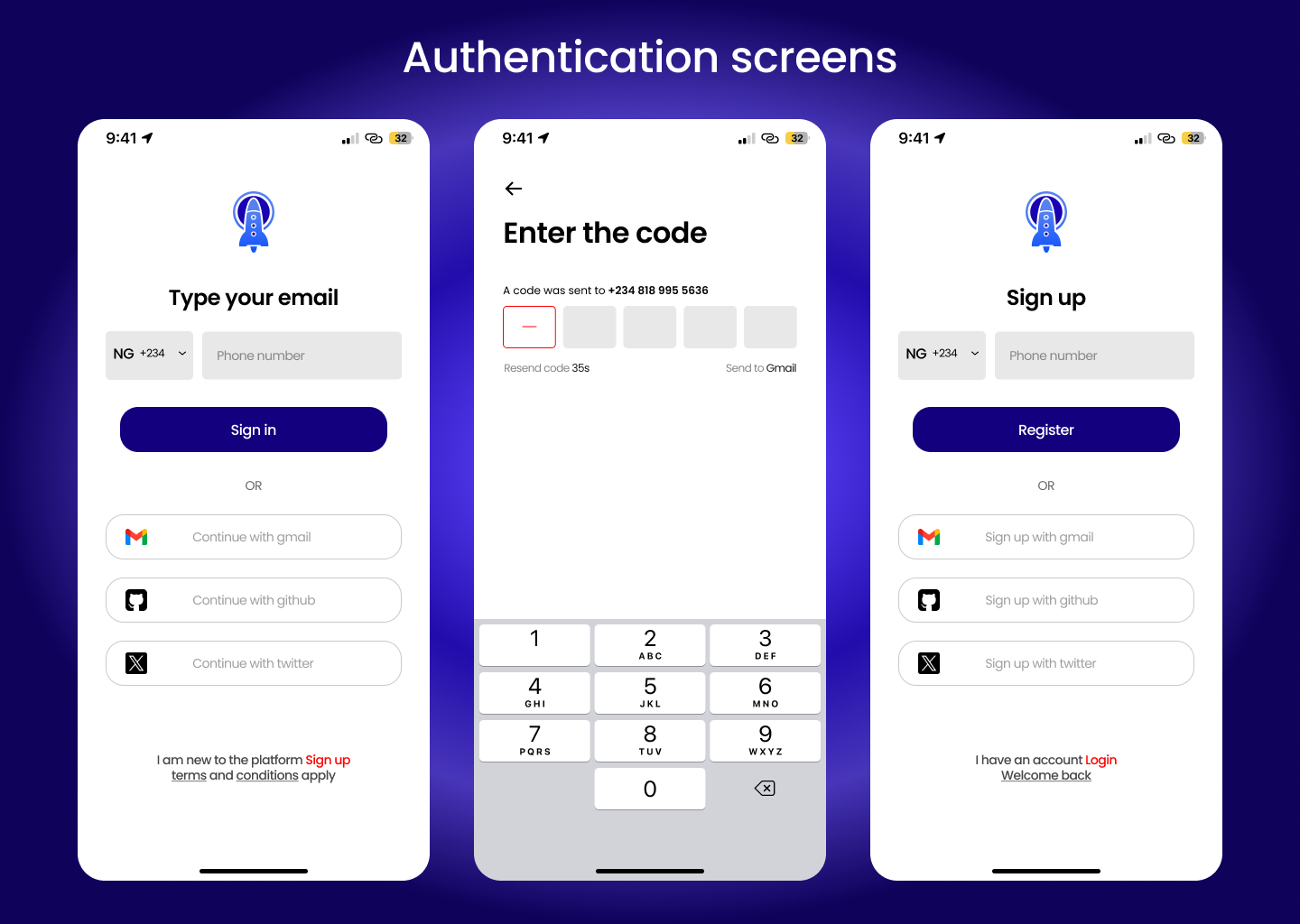 Simple Authentication Page By Oluwatosin David Solomon On Dribbble