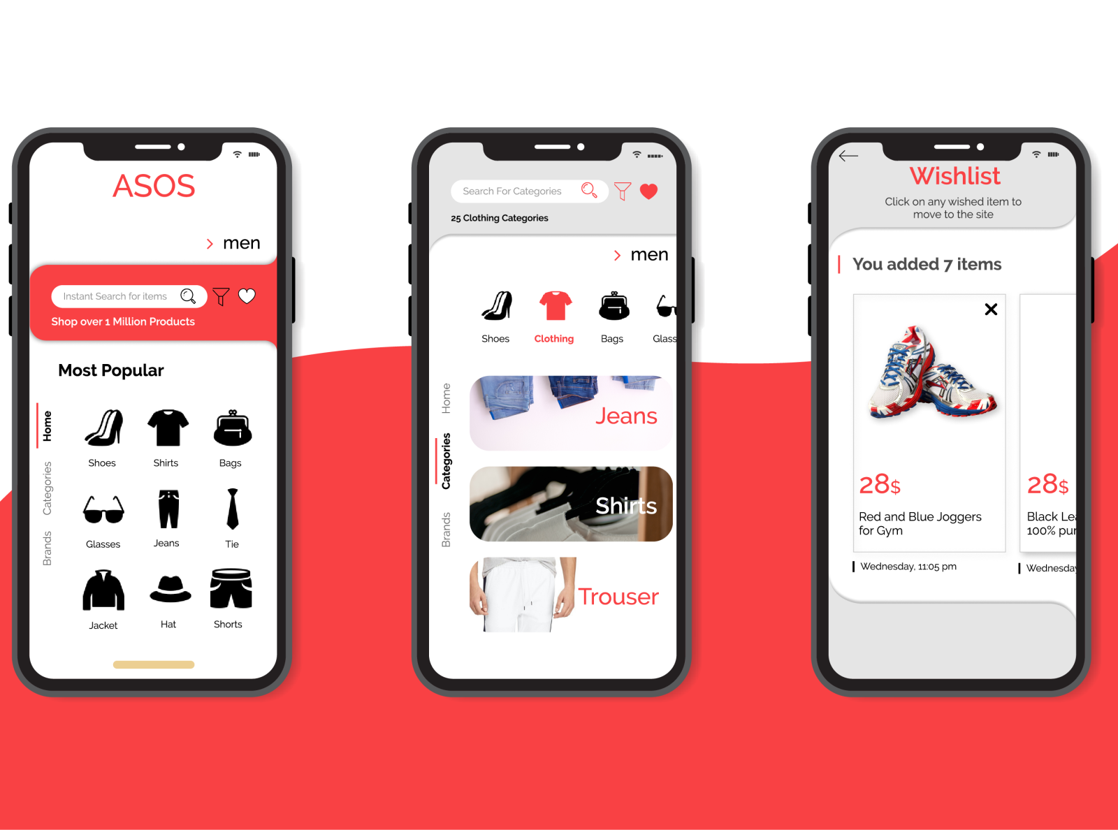 ASOS Re-design Shopping App by Ali Hamza Khaki on Dribbble