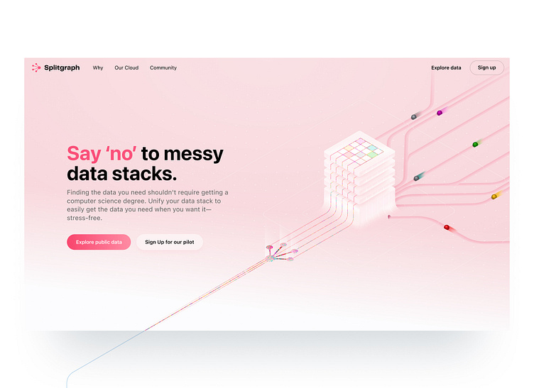 Splitgraph by Flambee on Dribbble