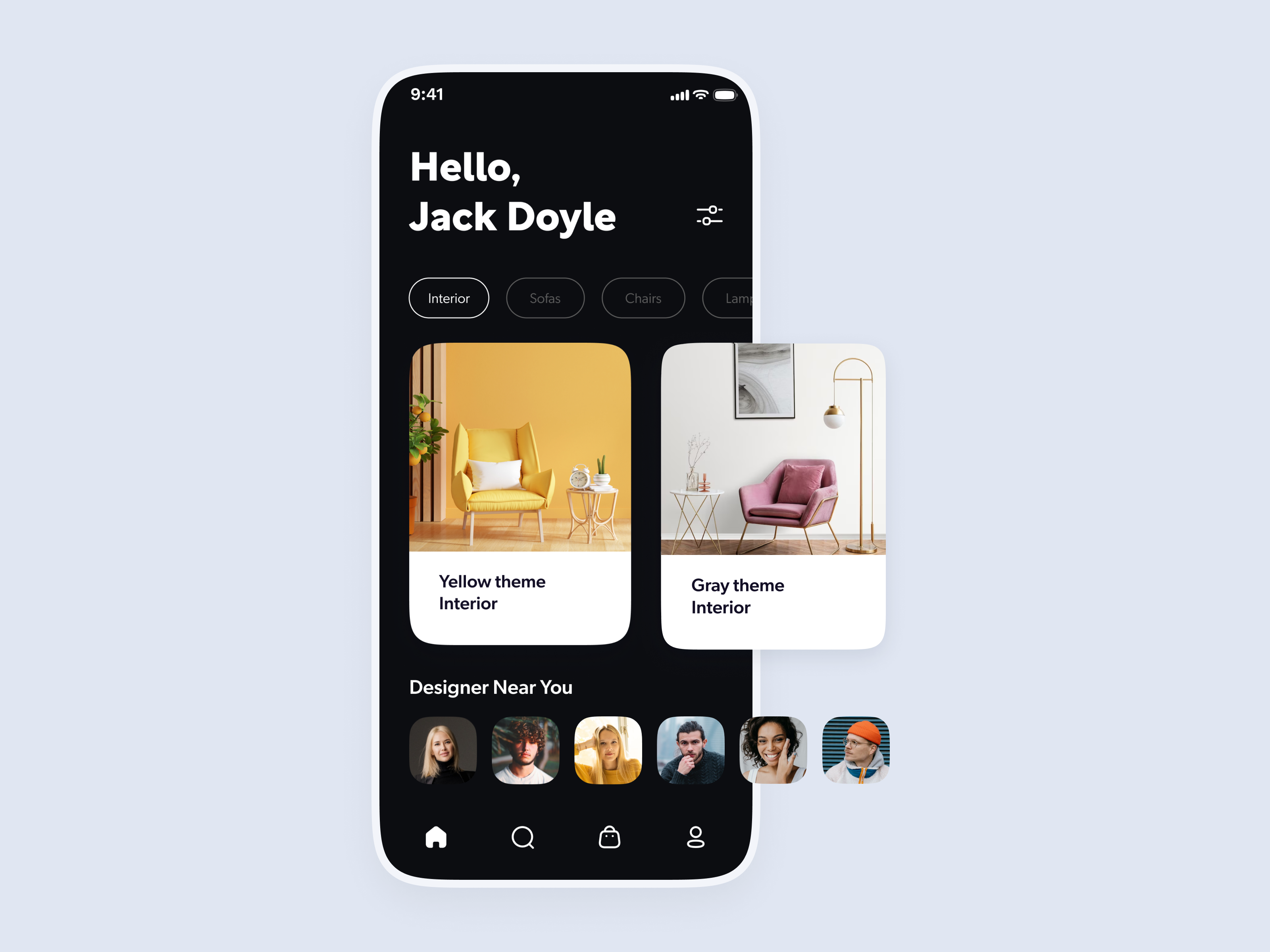 Home Interior App by Mr. Chaudhari on Dribbble