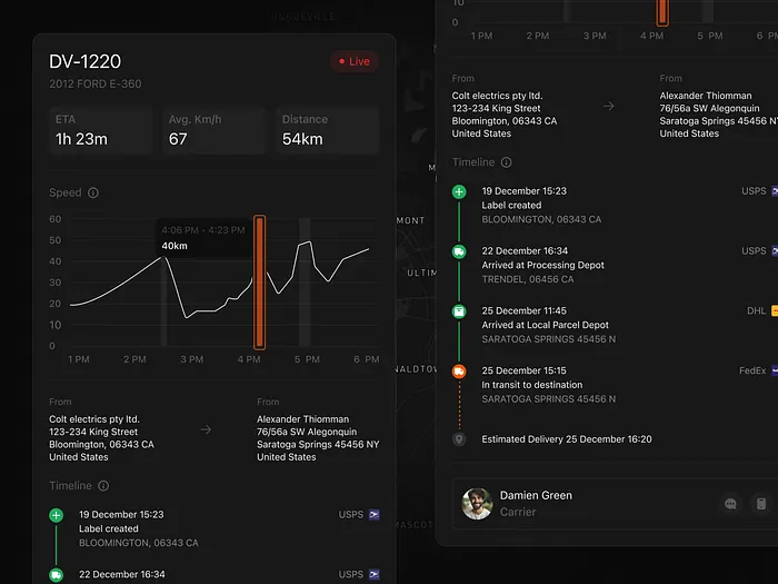Browse thousands of Dark Mode images for design inspiration | Dribbble
