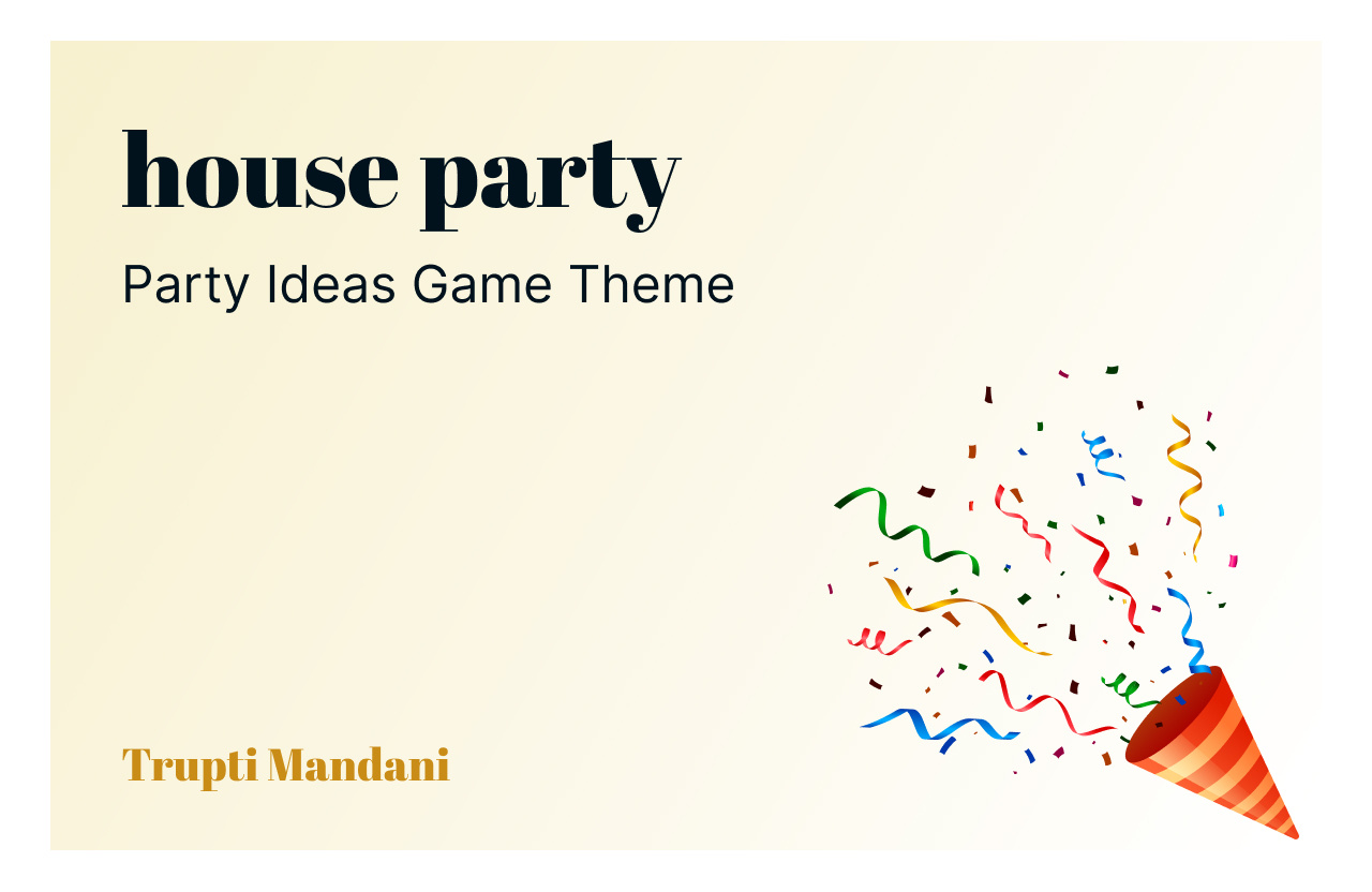 House Party App by Trupti Mandani on Dribbble