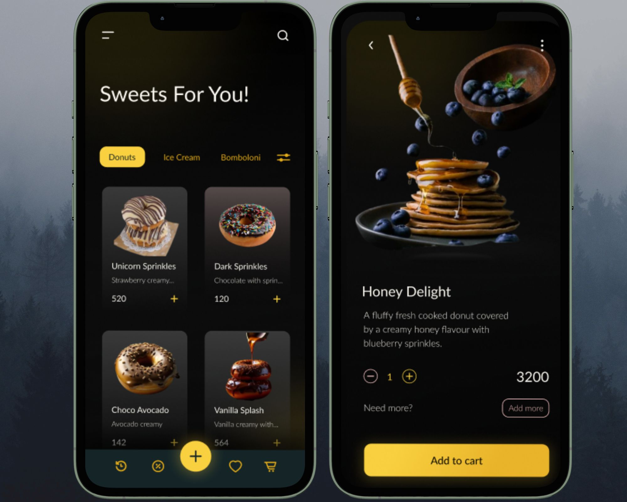 Sweet App by Riley on Dribbble