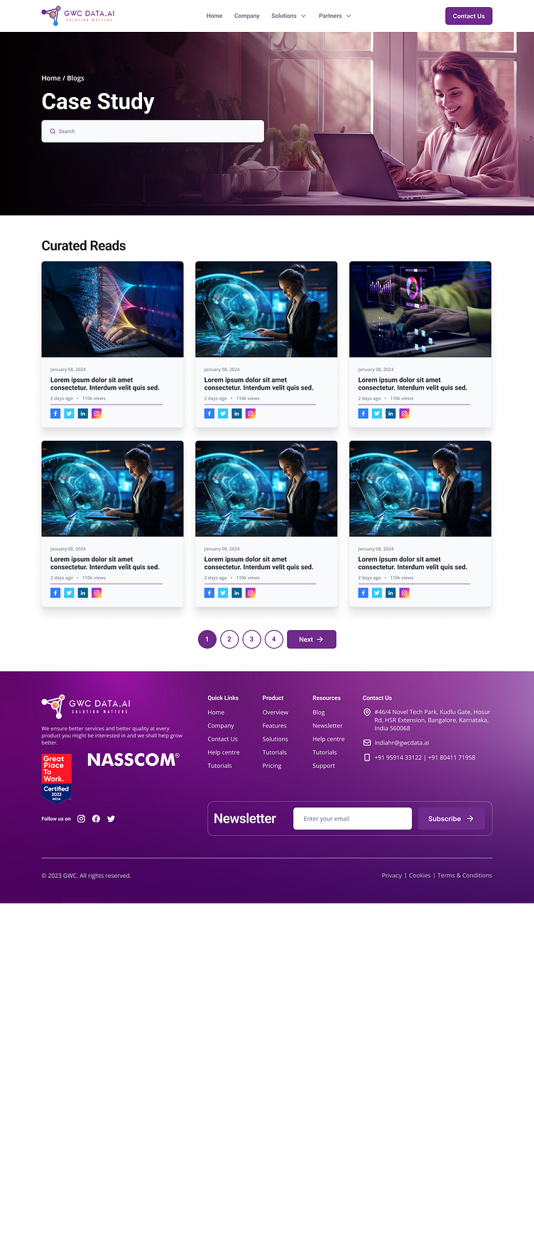 GWC DATA.AI Case Study by Zerozilla on Dribbble