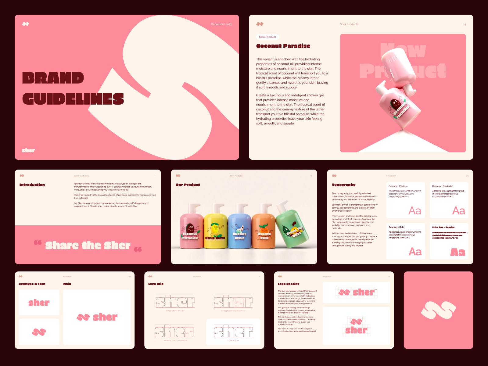 Sher - Brand Guidelines by idStudio on Dribbble