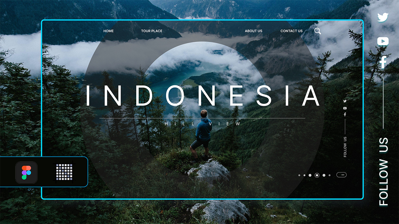 landing page design for a stunning tour place! by Moshiur Rahman Adip ...