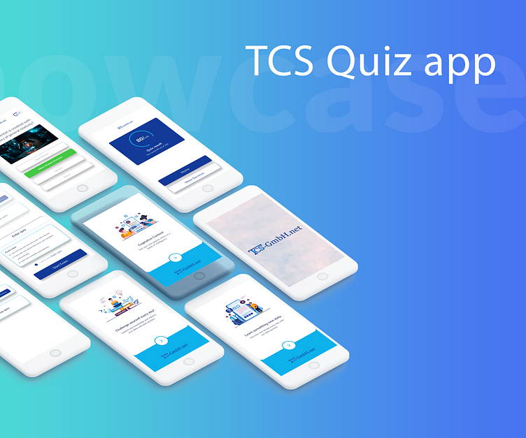TCS Quiz app UI/UX Design by Prateek Verma on Dribbble