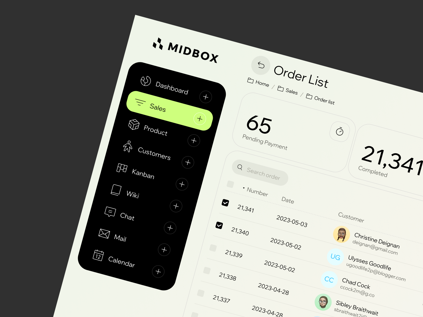 Midbox Admin Ui Ux By Andrew On Dribbble