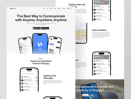 Features Page designs, themes, templates and downloadable graphic ...