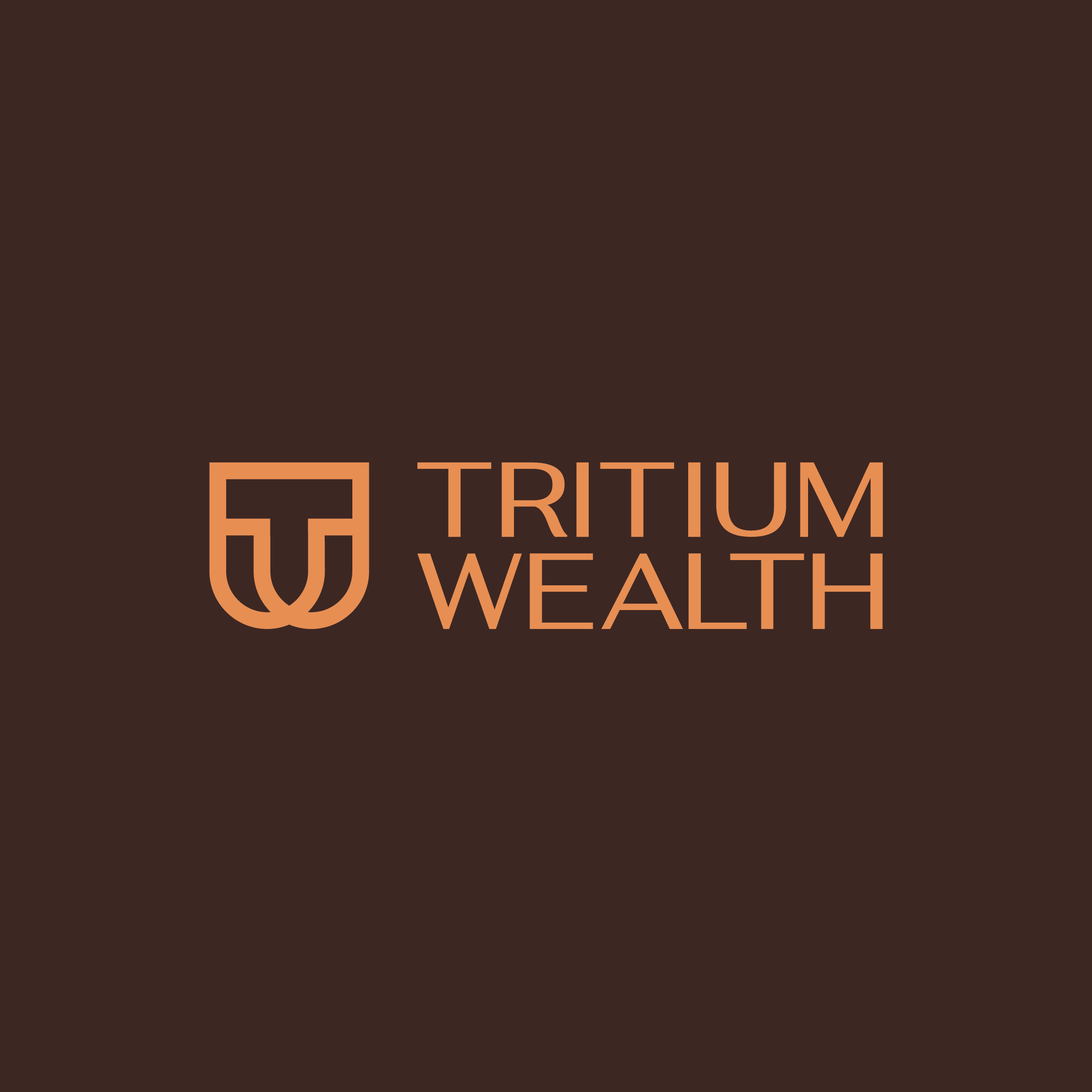 Tritium Wealth Logo by Dilshad Abdeen on Dribbble