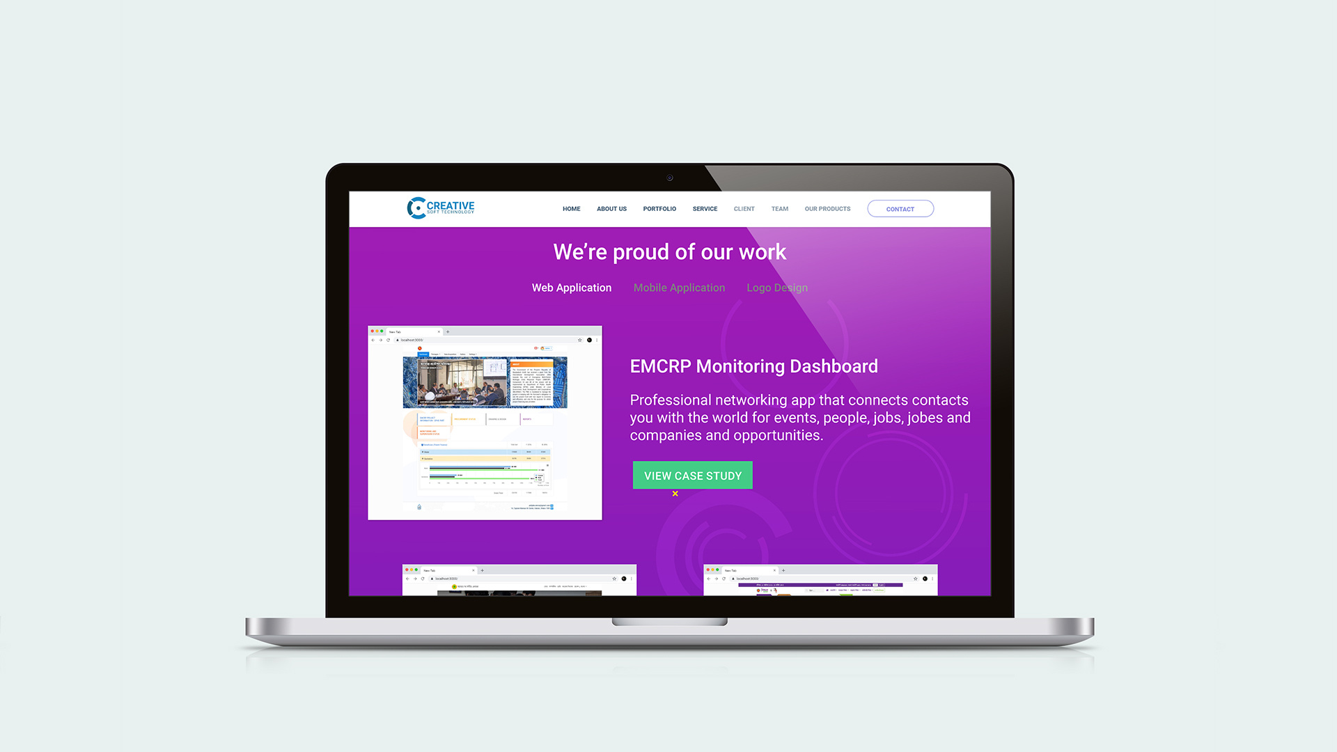 Portfolio Web UI Design by Sharifuzzaman Sharif on Dribbble