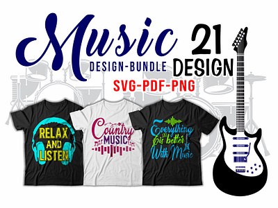 Music Cricut Bundle designs, themes, templates and downloadable graphic ...