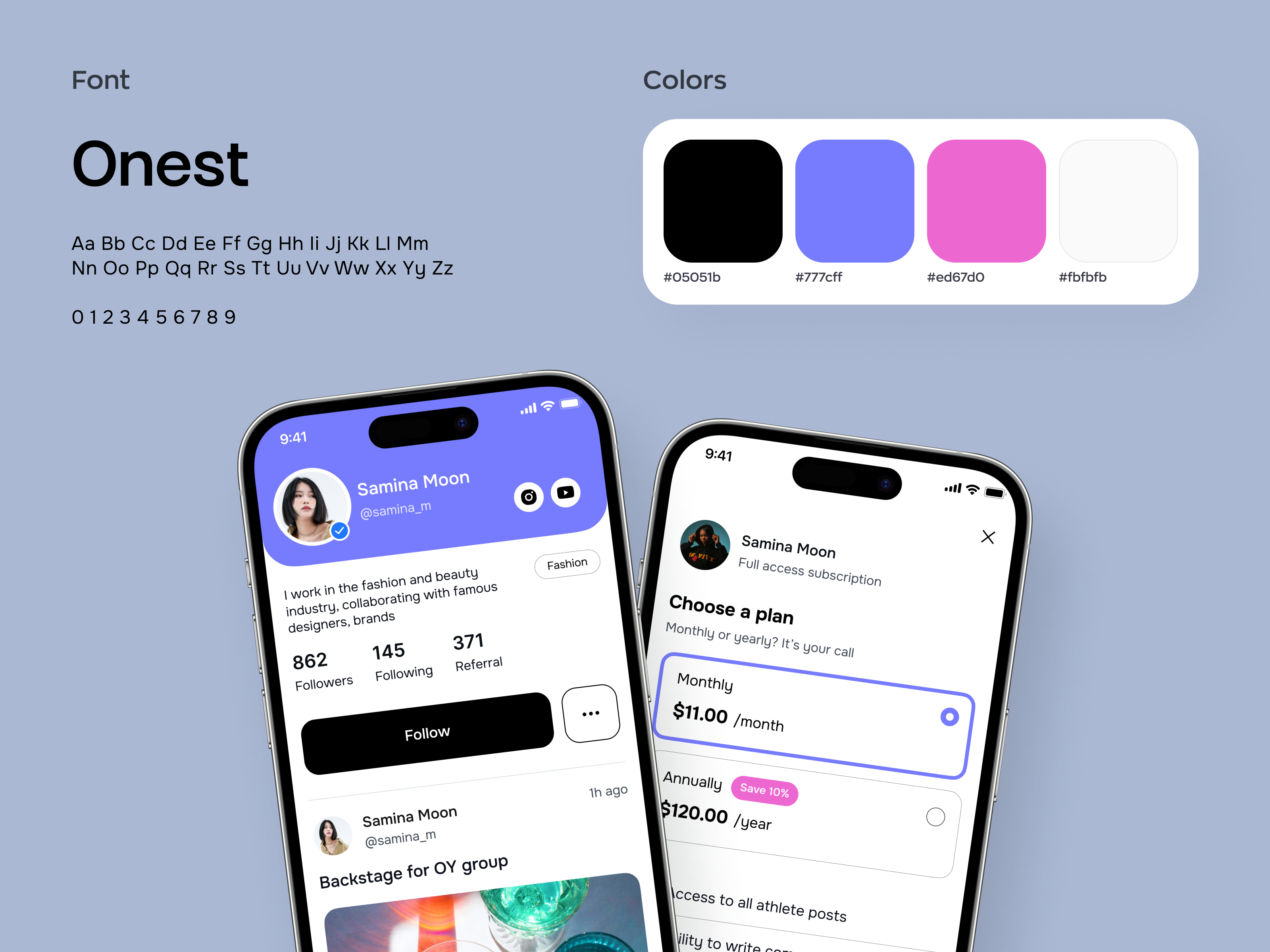 Subscription-based Mobile App Design by Ronas IT | UI/UX Team on Dribbble