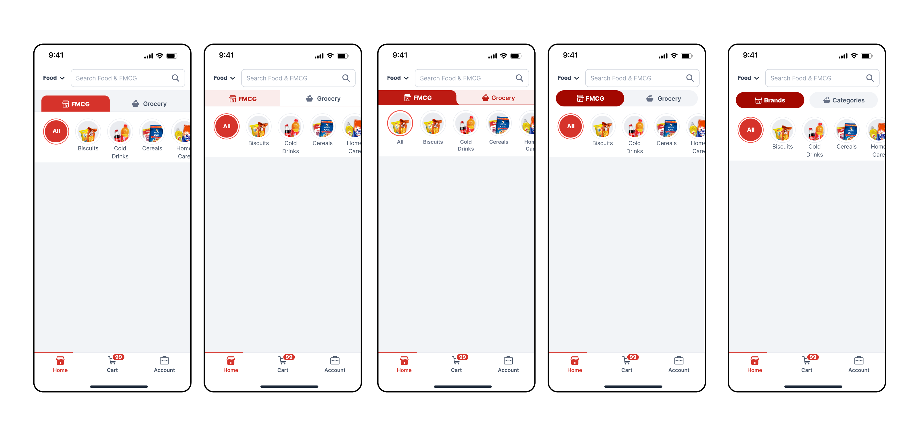 A tab design story of Udaan Bolt Design by Vish Vector⚡️ on Dribbble