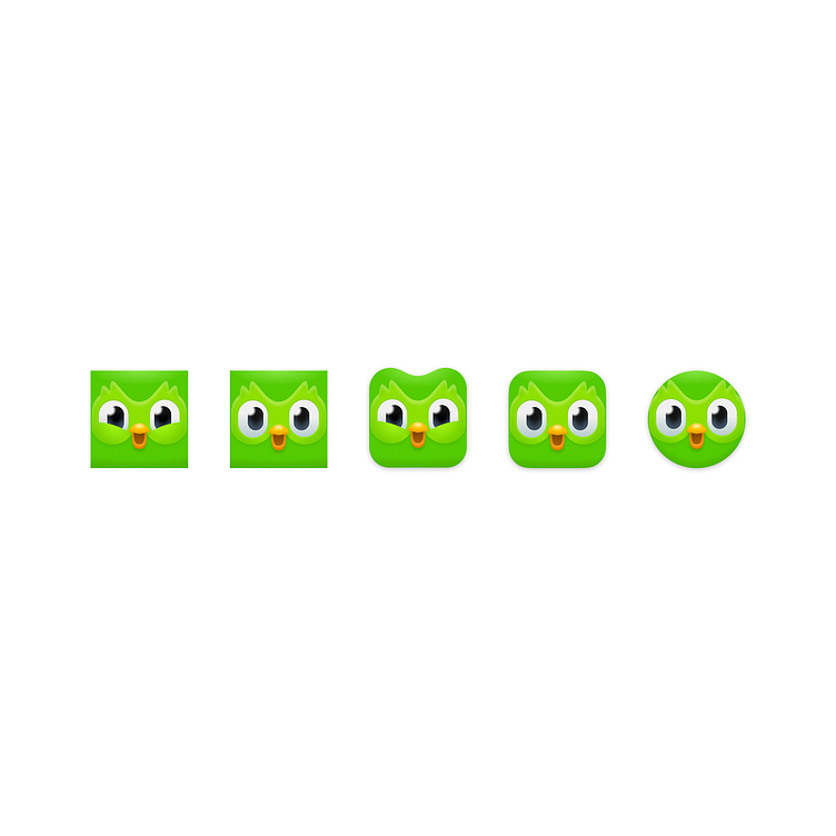 Duolingo Icons by zachary on Dribbble
