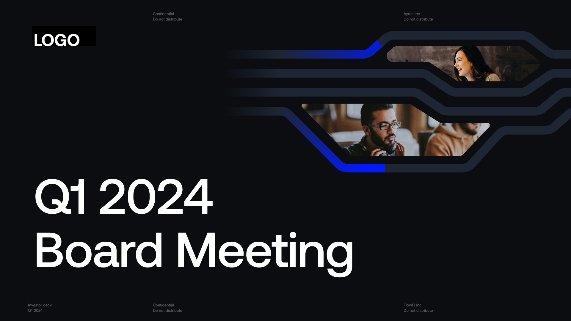 Custom pitch deck presentation template design by Ayo Toye on Dribbble