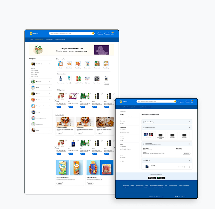 Dit HyperMarket by Kingsley Fredrick on Dribbble
