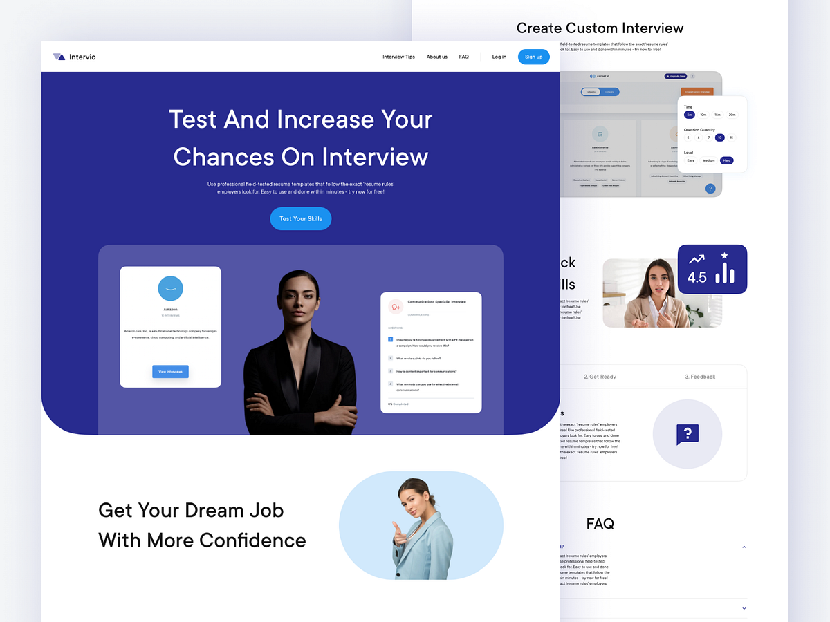 Browse thousands of Interview UI images for design inspiration | Dribbble