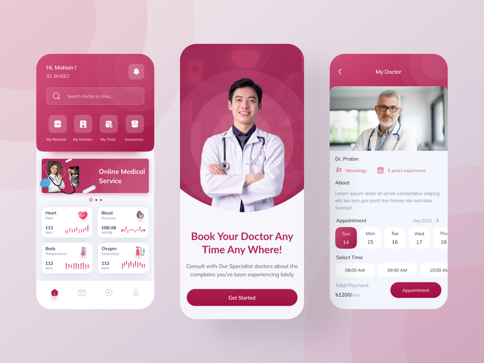 EHR - Electronic Health Record Mobile App by Abir on Dribbble