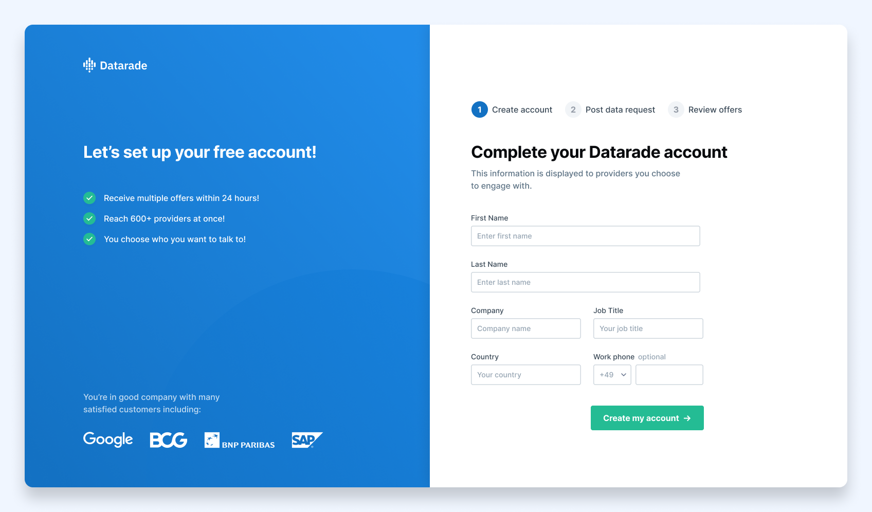 Create new account sign up page by kirillus on Dribbble