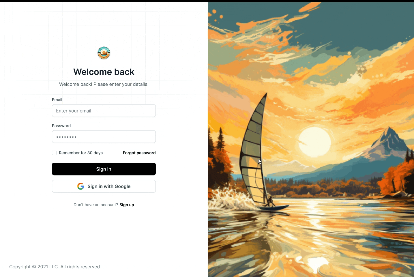 Sign In & Sign Up Workflow UI by Deep S on Dribbble
