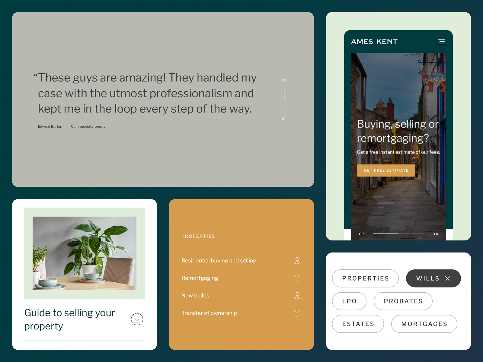 Solicitor website by James Shih-Gillen on Dribbble