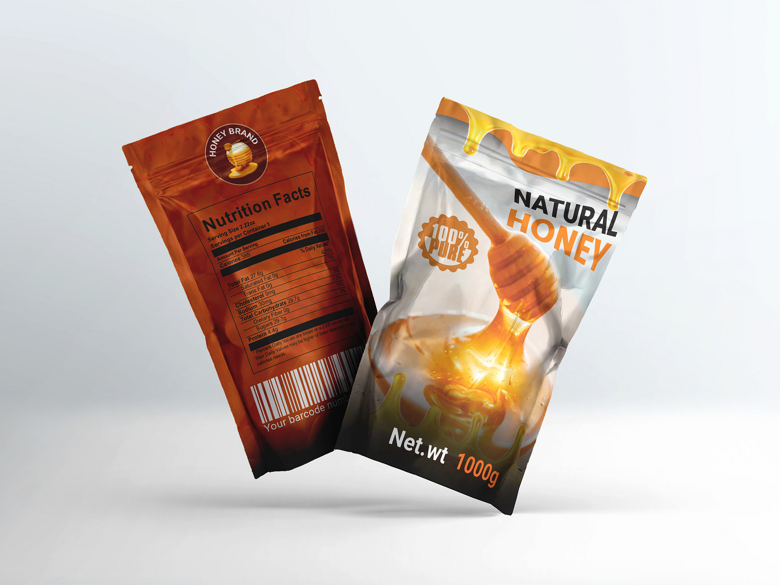 Unique pouch package design. by Abdul Jabbar on Dribbble