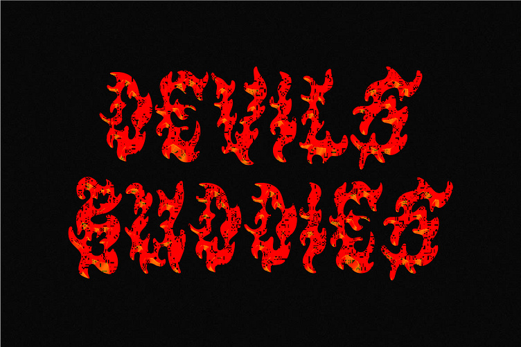 Voide Murdered Death Metal Font By Teenage Foundry On Dribbble