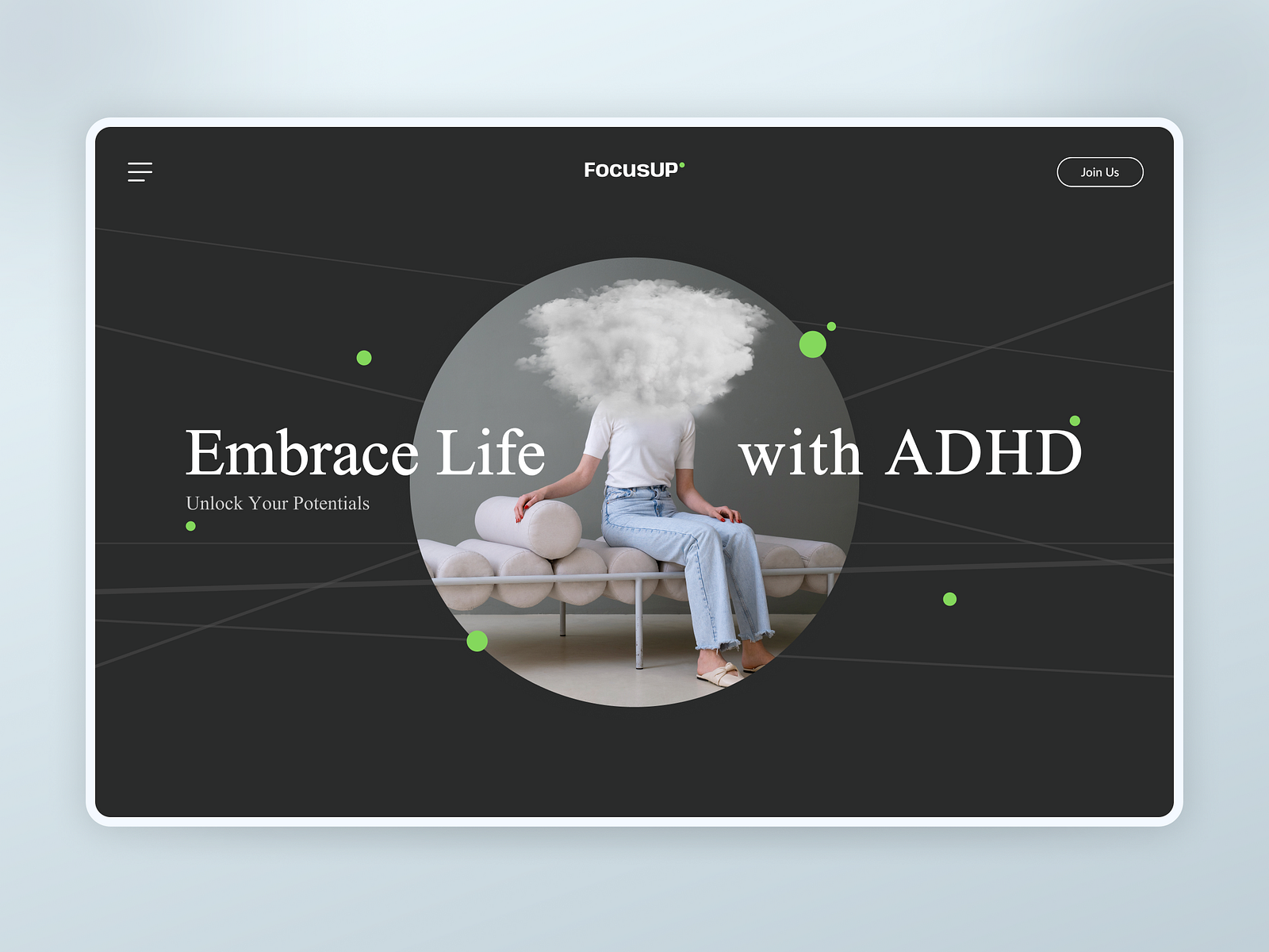 FocusUP: ADHD Website by Neda Naseri on Dribbble
