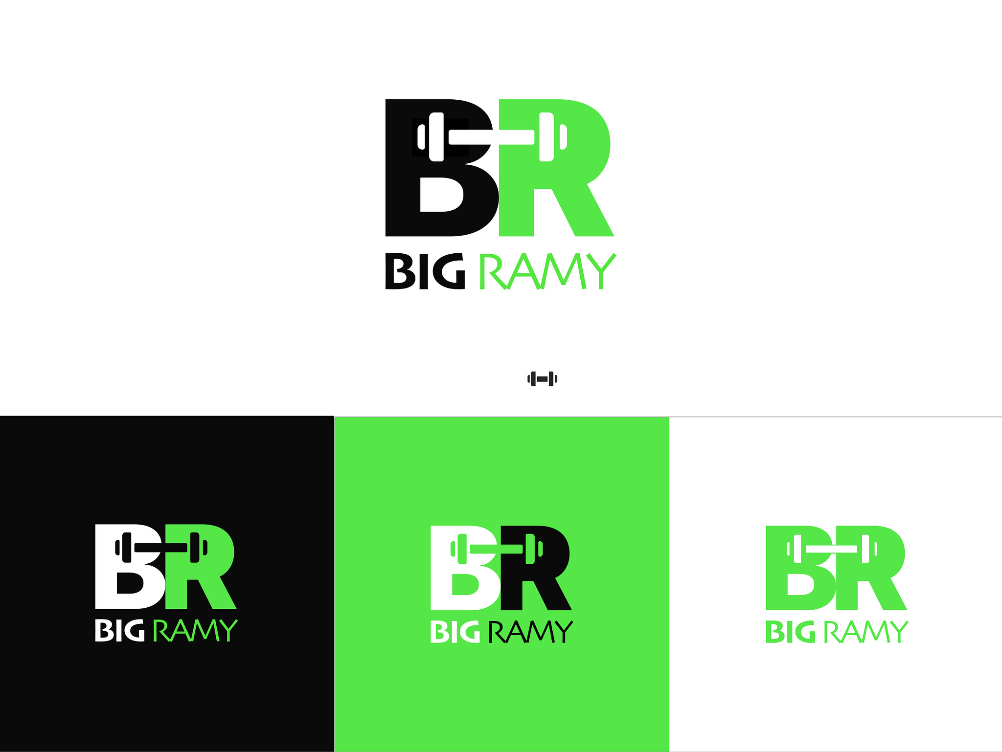 Big Ramy Logo Design by Khalid Abdel-fattah on Dribbble