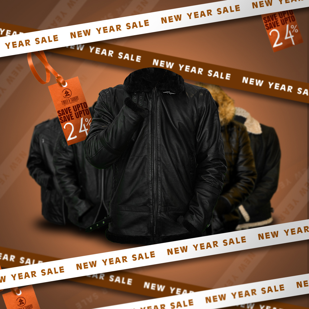 Social Media Post Design For Leather Jackets by Ahmad Raza on Dribbble