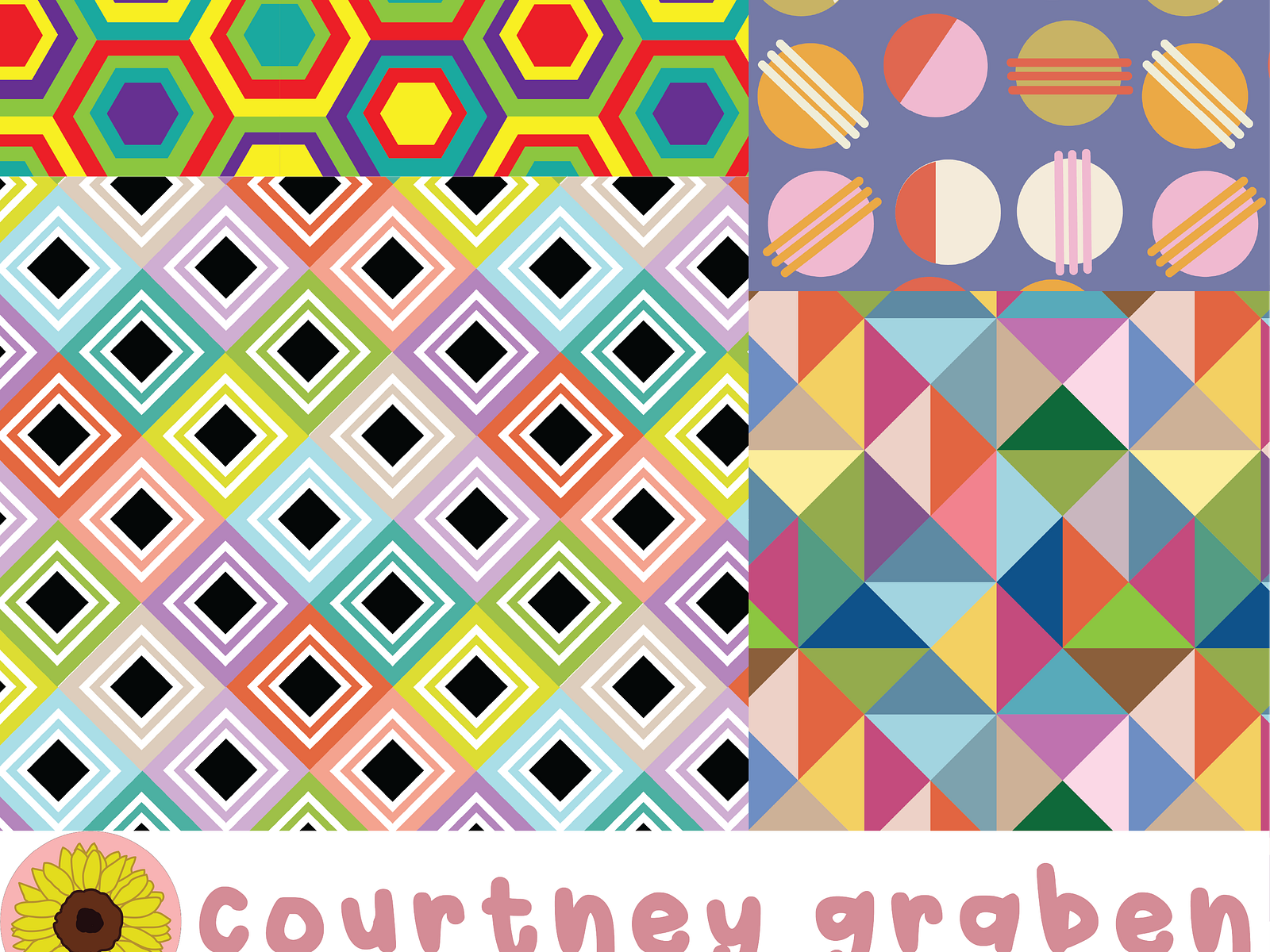 SURFACE PATTERN DESIGN BY COURTNEY GRABEN by Courtney Graben- Freelance Surface Pattern Designer ...