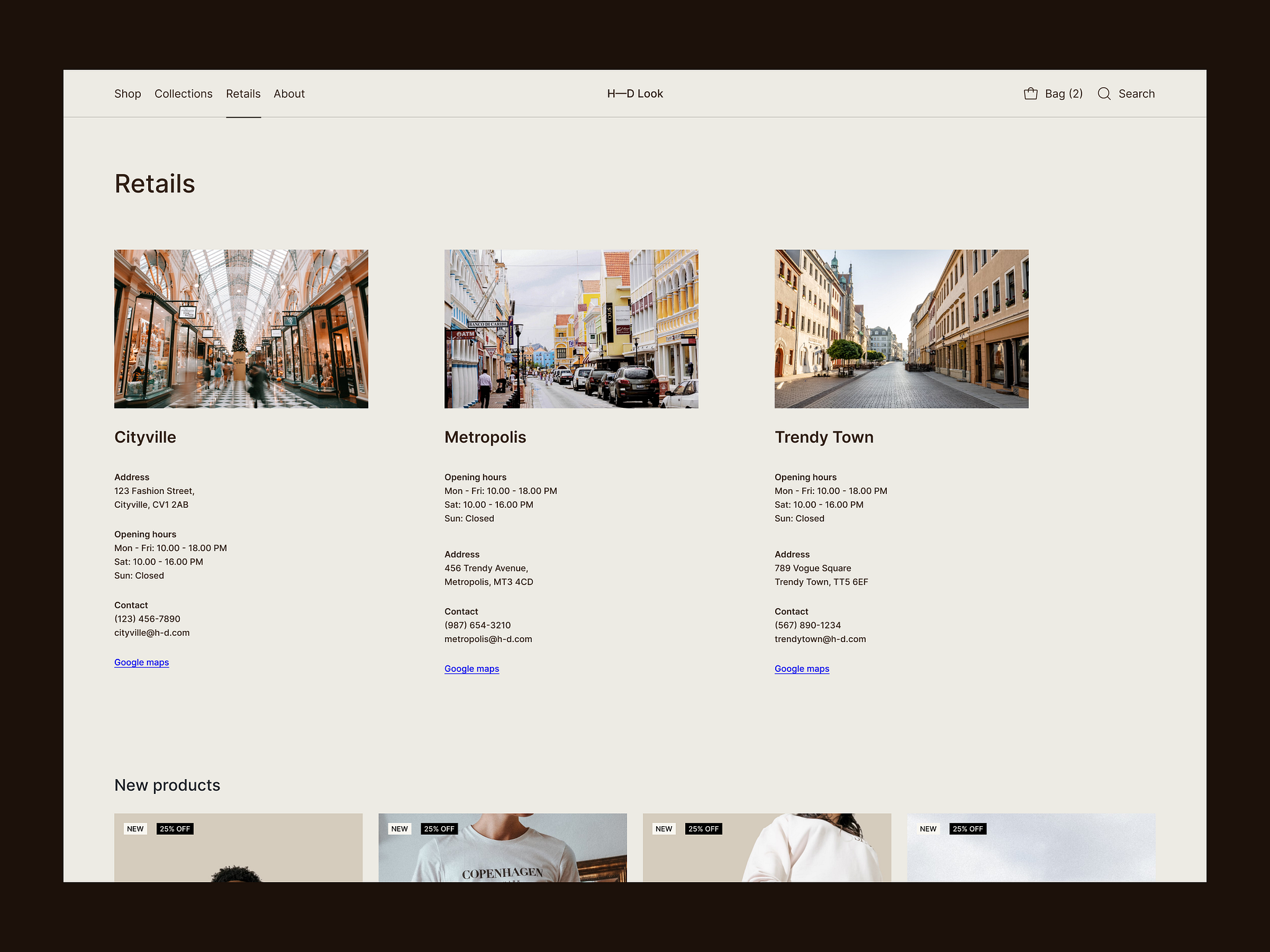 Store locator by Kasper Carlsen on Dribbble