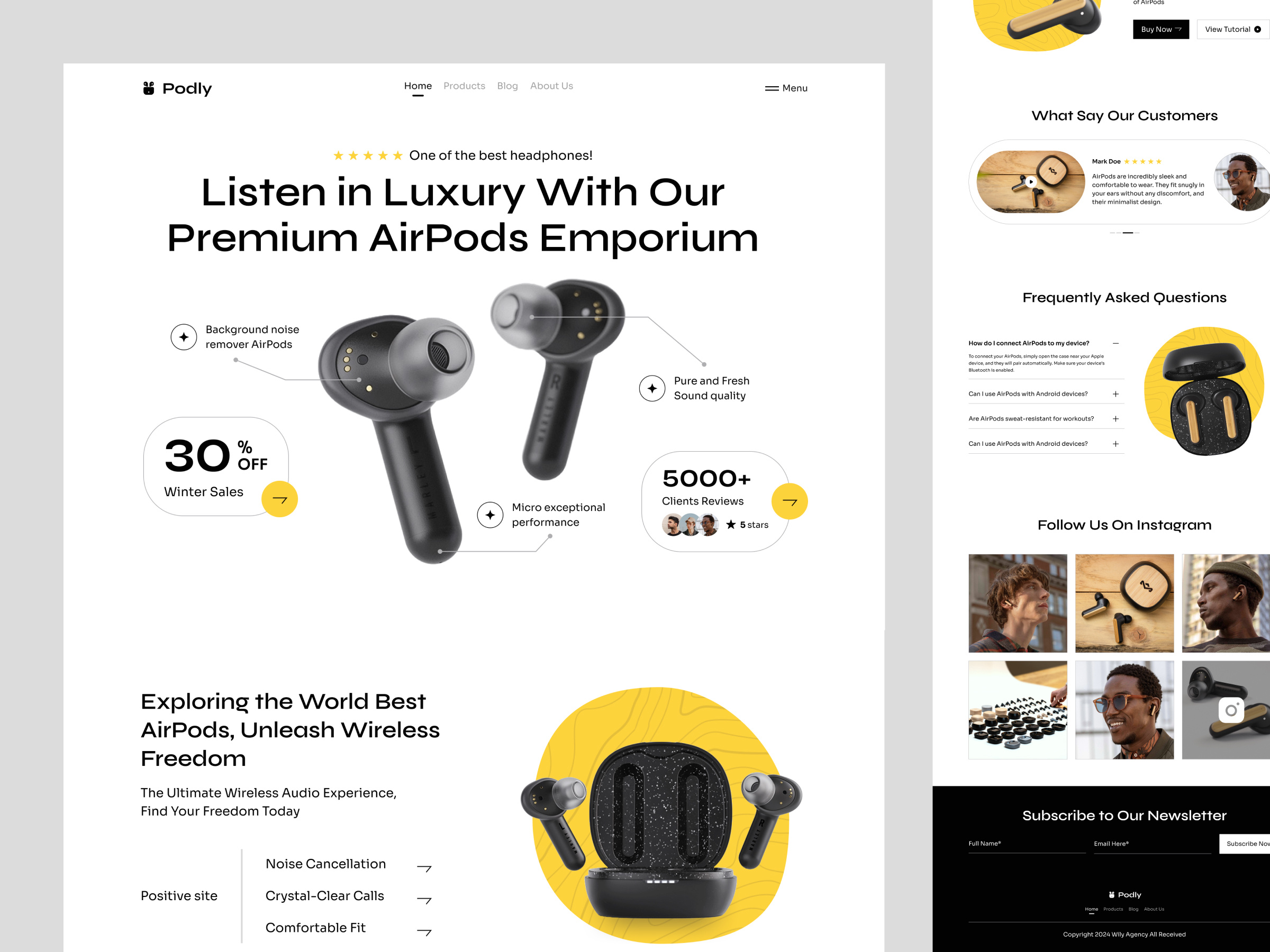 Gadget Ecommerce Website by Saleh Ahmed on Dribbble