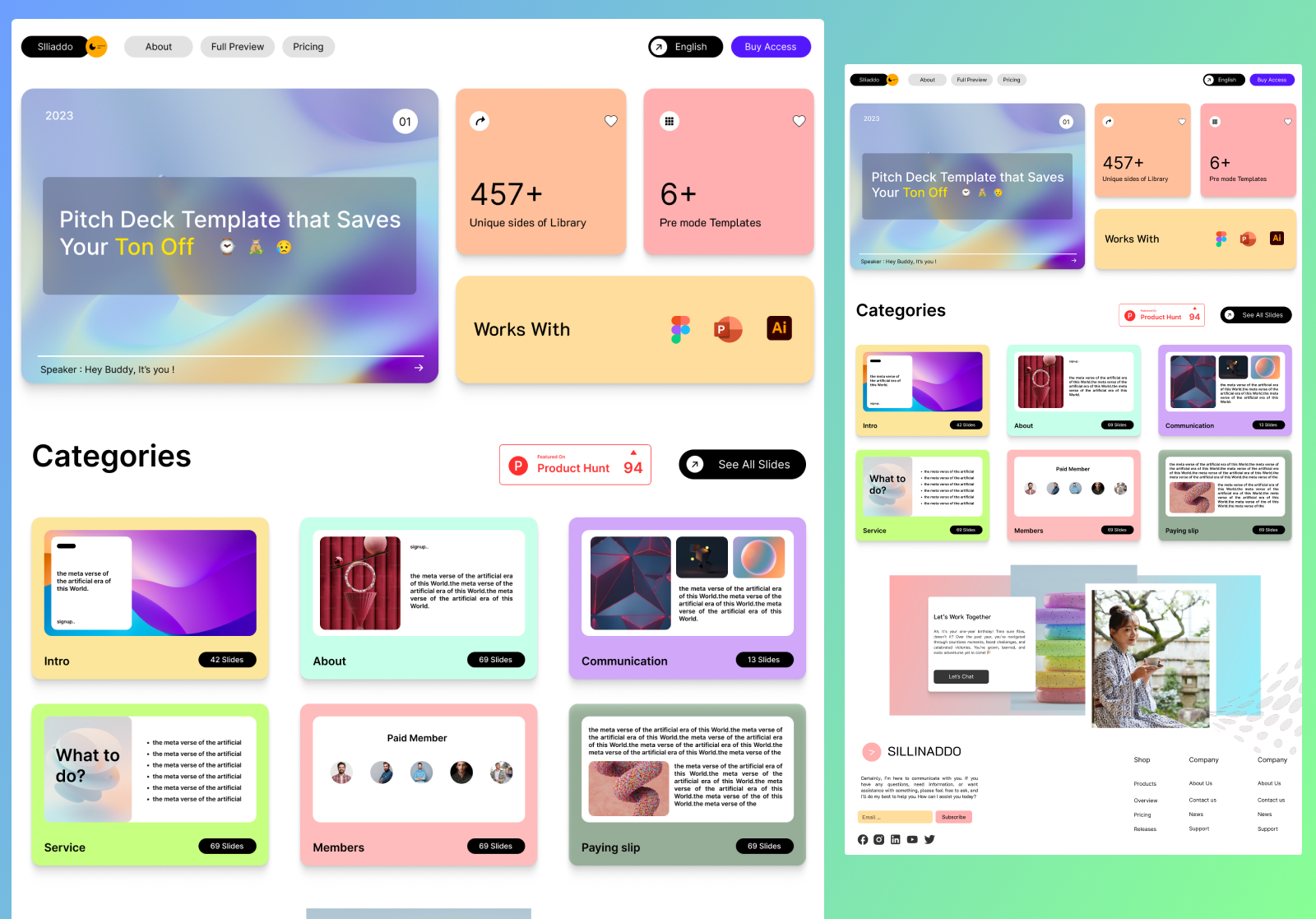 Landing Page UI Exploration by Jisan Ahmed on Dribbble