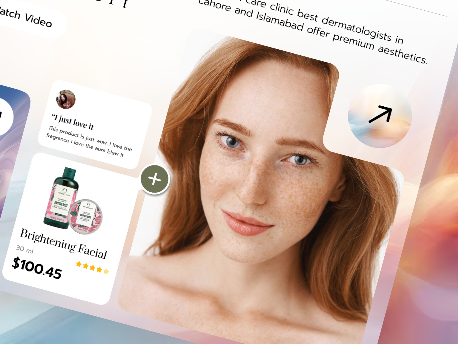 Skincare website design landing page by lazy kar for LazyInterface UI ...
