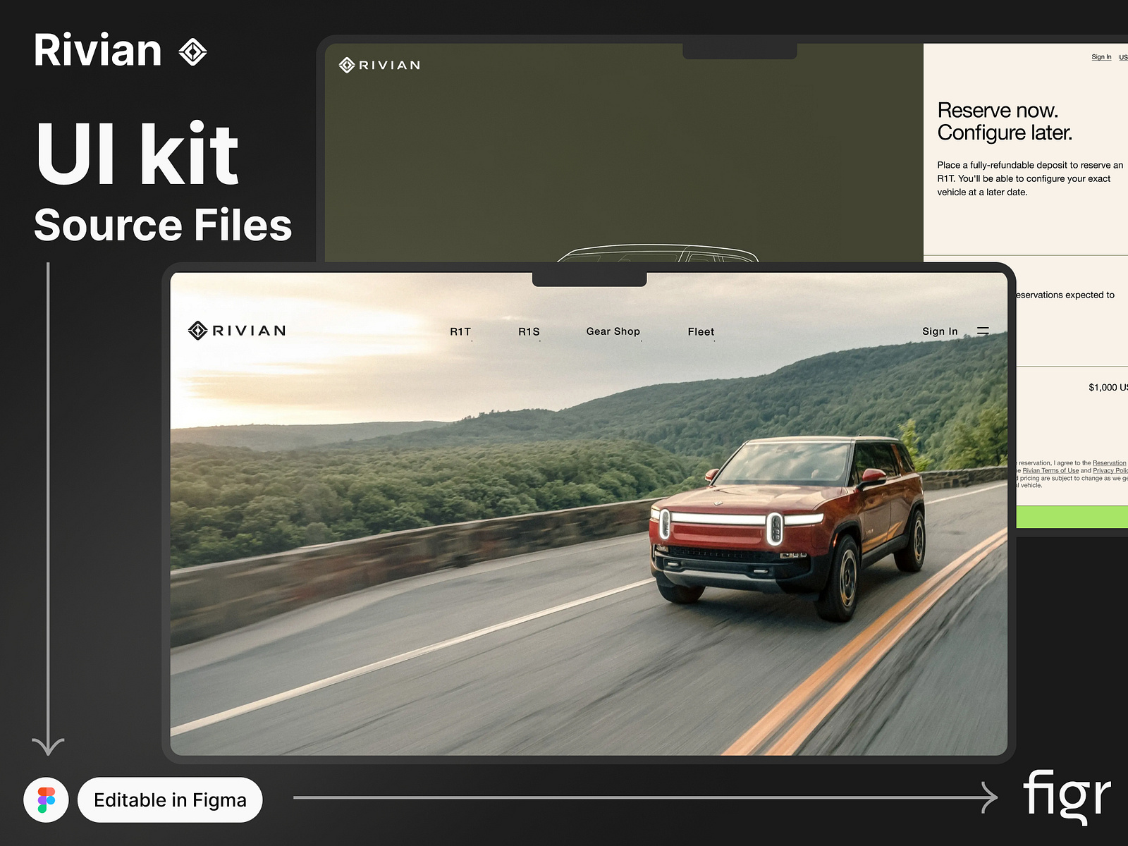 Make Rivian UI your own by Figr Design on Dribbble Make Rivian UI your own by Figr Design on Dribbble