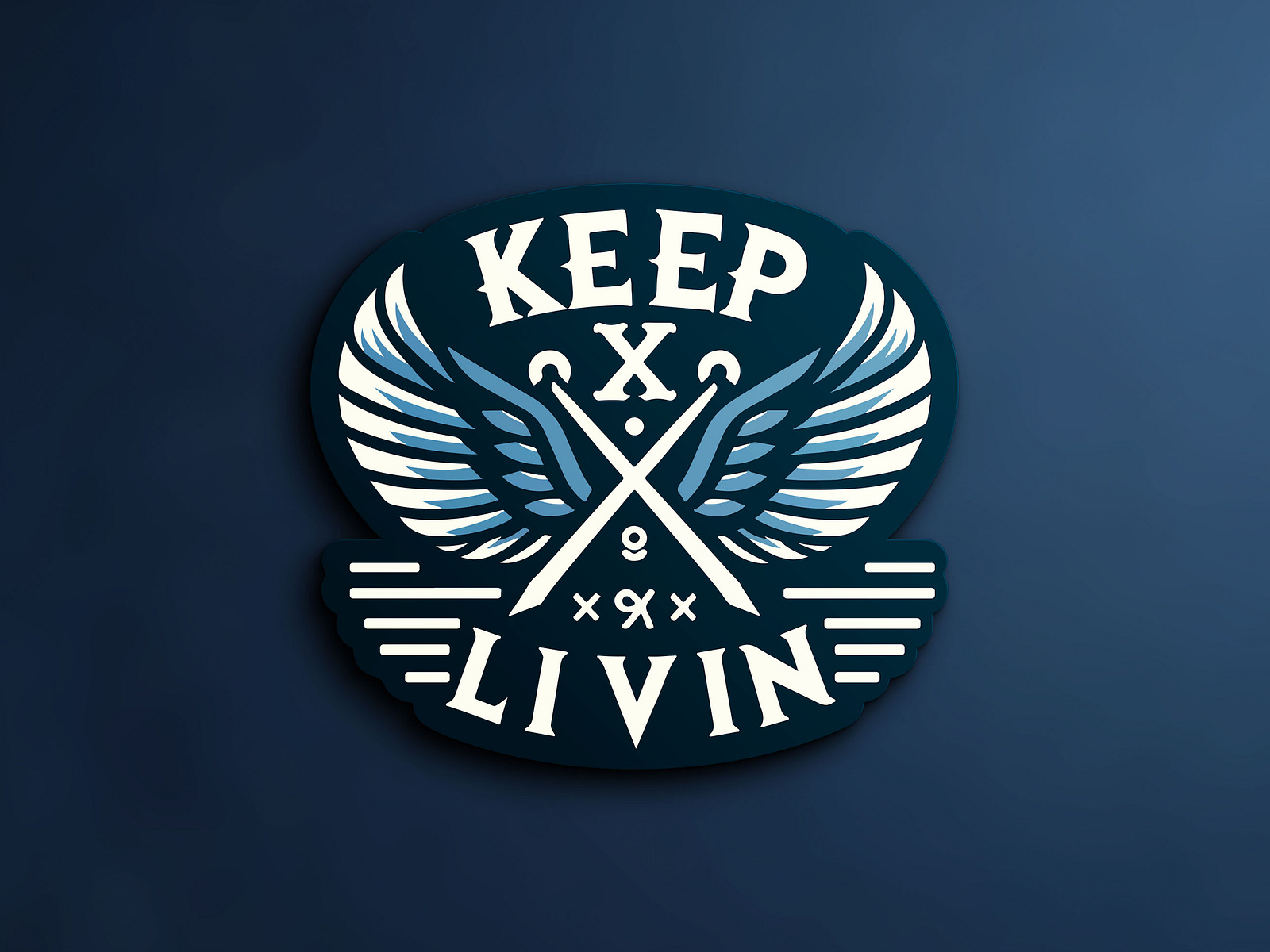 Keep Livin Logo Design by Faraz on Dribbble