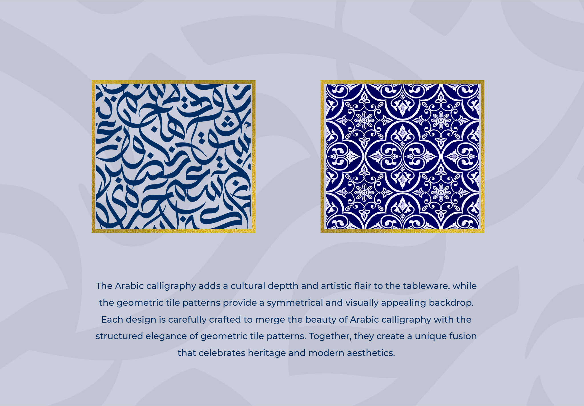 Arabic Calligraphy Tableware Collection by Abdullah Jubayer on Dribbble