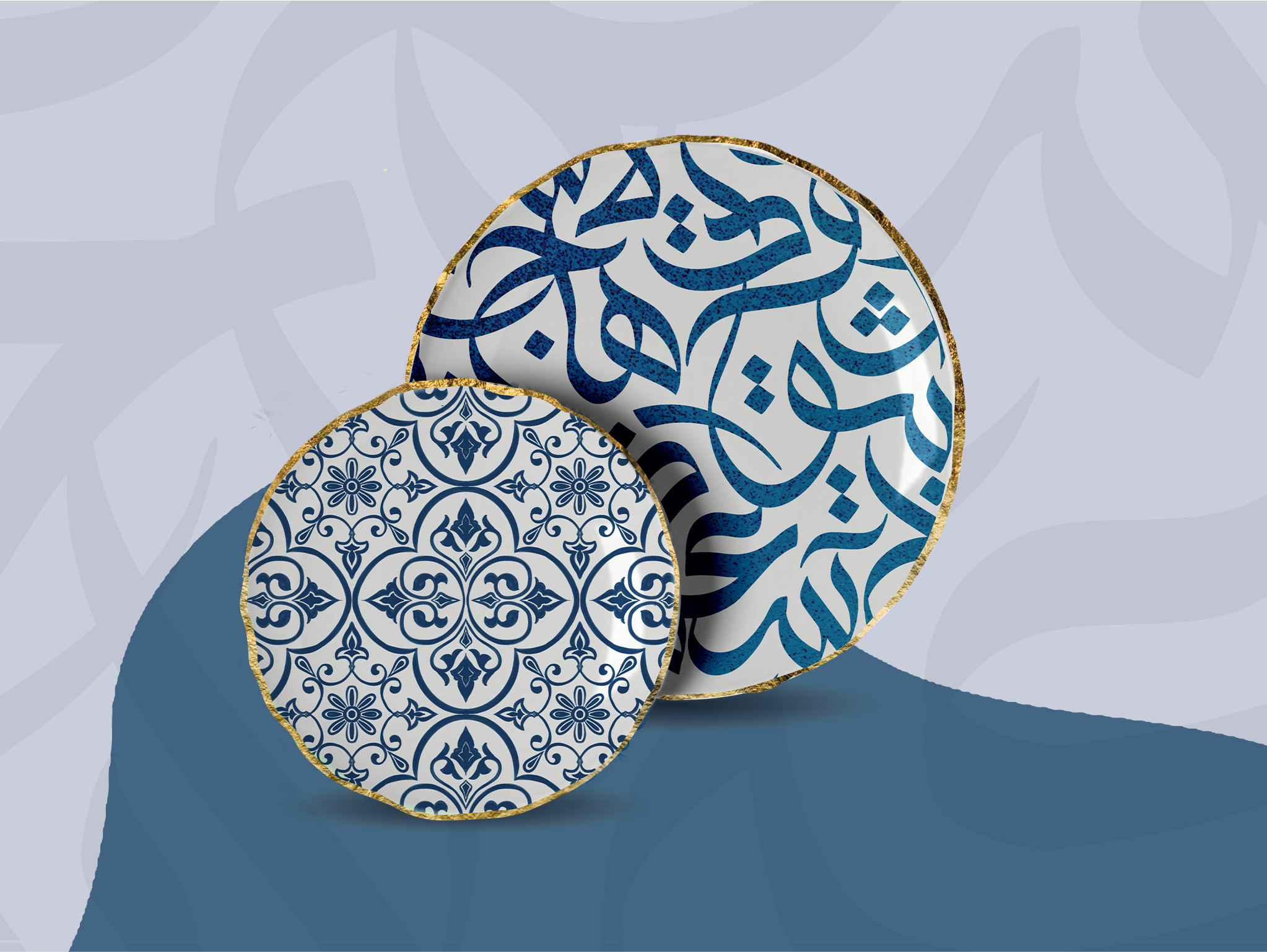 Arabic Calligraphy Tableware Collection by Abdullah Jubayer on Dribbble