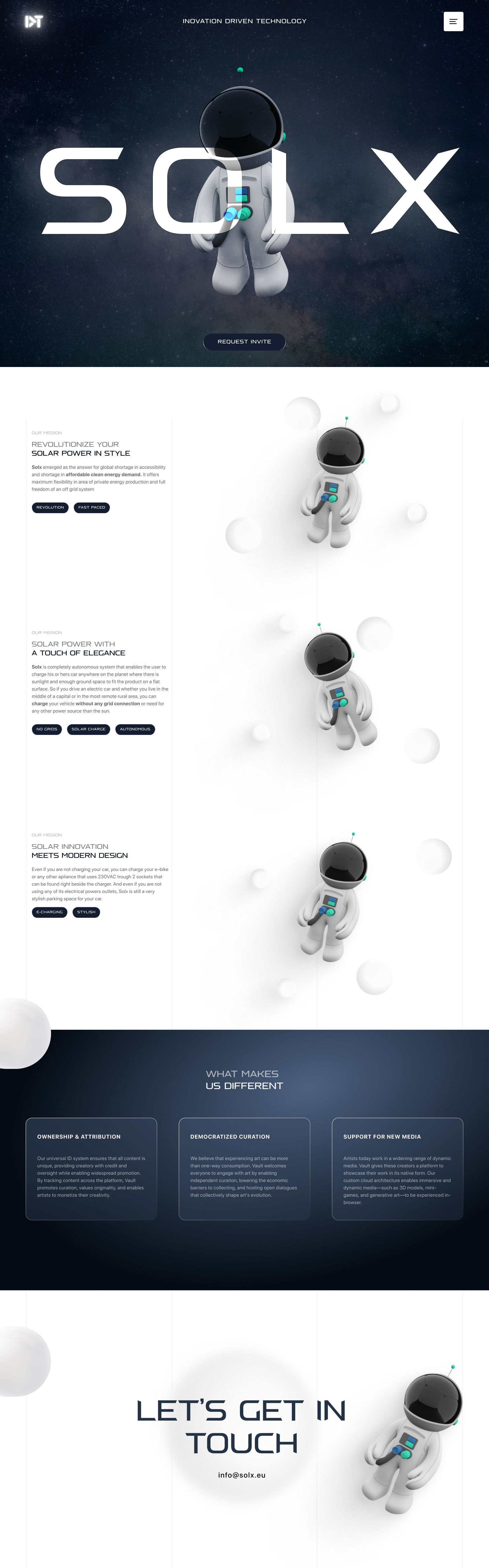 Solx - Website animation by Leon Abramovic on Dribbble